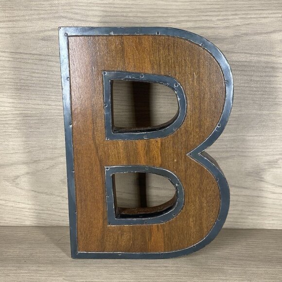 Restoration Hardware | Accents | Letter B Restoration Hardware Wood ...